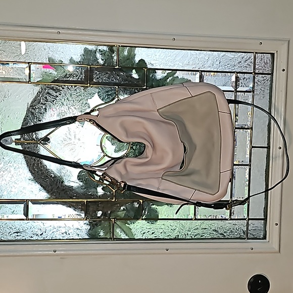 orYANY | Bags | Or Yany Leather Purse Light Pink And Tan With Black ...
